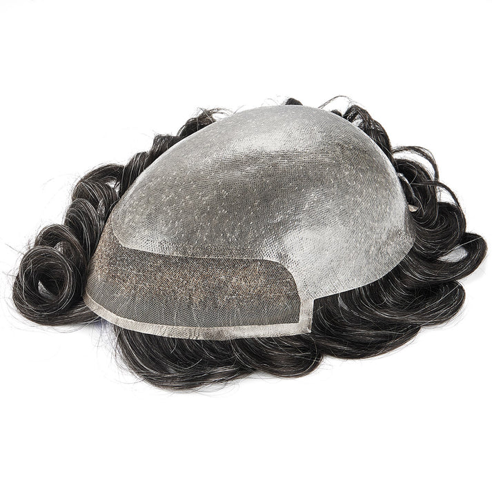 French Lace Front with Poly Back Hair Replacement – ukhairbro